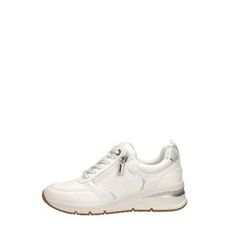 Tamaris Femme, Chaussures, Blanc, Taille: 38 EU Chaussures &agrave; lacets Laag