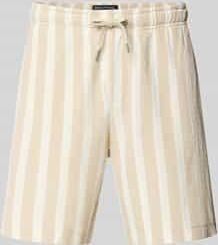 Marc O'Polo Regular Fit Shorts aus reiner Baumwolle
