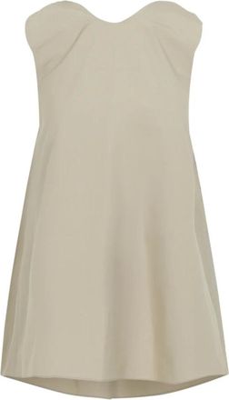 Carven Femme, Robes, Beige, Taille: 34 FR Drape Back Top