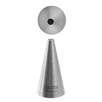 St&auml;dter Locht&uuml;lle 5 mm, Edelstahl, Silber, 226050