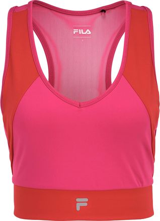 Fila Damen Revere Sport-BH, Pink Yarrow-Bittersweet, M
