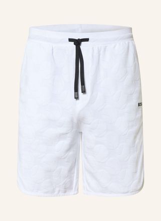 HUGO BOSS Sweatshorts Member weiss