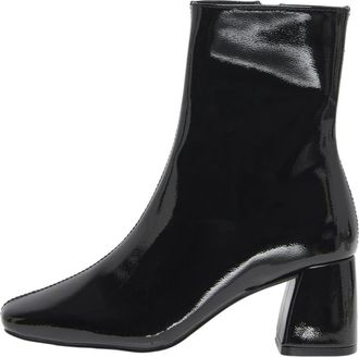 Only Damen Onlbrielle-1 Pu Heeled Boot, Black, 40 EU