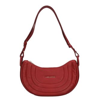 Lancaster Soft Matelass&eacute; Hobo Bag - - Bags - Damen - Rot - ONE SIZE