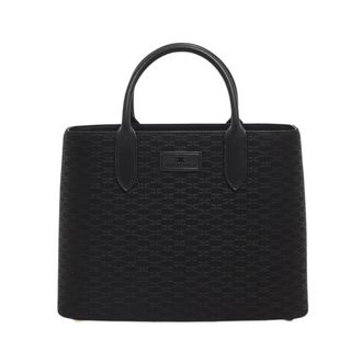 Elisabetta Franchi Monogram Tote Bag - - Bags - Damen - Schwarzk - ONE SIZE