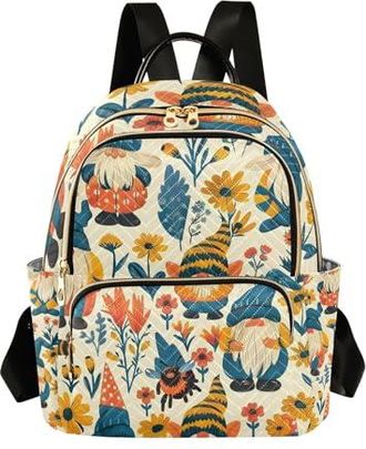 Mnsruu Mini sac à dos pour femme - Motif abeille - Petit sac à dos tendance - Style décontracté, Multi331, S