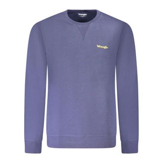 Wrangler Small Logo Crew Sweatshirt - - Sweatshirts & Hoodies - Herren - Blau - 2XL