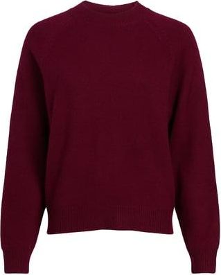 Saison 1865 Pull BALME droit uni col rond en laine