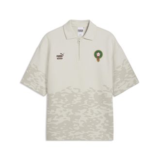 Puma Polo d&eacute;contract&eacute; KING PUMA x MAROC x SALEHE BEMBURY Homme, Accessoires, Blanc, XL