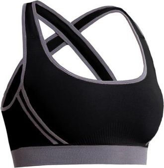Generic Soutien-gorge pour femme sans armatures - Confortable - Sans armatures - Sans armatures - Doux - Pour le sommeil - Brassi&egrave;re de sport - Plusieurs coul