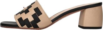 Maliparmi Maliparmi, Femme, Chaussures, Multicolore, Taille: 41 EU Mules en cuir et tissu