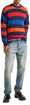 Benetton Herren Trikot G/C M/L 18ayk107y Pullover, blau, Small