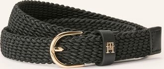 Tommy Hilfiger Flechtg&uuml;rtel schwarz