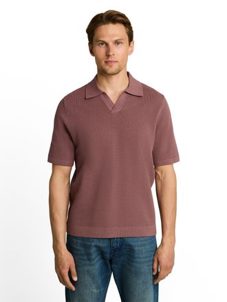 Tom Tailor Denim Strickpullover TOM TAILOR DENIM, Herren, Gr. XXL, rose taupe, Strick, Obermaterial: 100% Baumwolle, Pullover Strickpullover