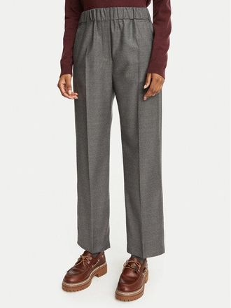 Max Mara Stoffhose Hateley 2625136042 Grau Regular Fit