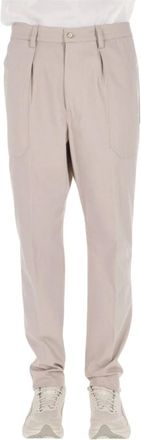 Eleventy Homme, Pantalons, Beige, Taille: W33 Pantalon Slim-fit