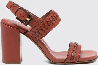 Zimmermann Alchemy Zweifarbige Slingback-Sandalen aus gewebtem Leder