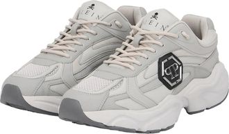 Philipp Plein Low-Top Sneaker - L&auml;ufer - Gr. 39 (EU) - in Grau - f&uuml;r Damen