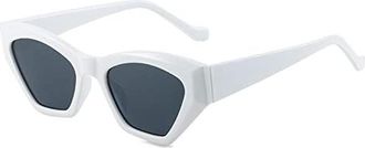 Generic Lunettes de soleil rétro oeil de chat 2025 pour hommes et femmes, ombre en plein air, vacances à la plage (couleur : G, taille : moyen)