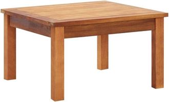 vidaXL Garten-Couchtisch 60x60x36 cm Massivholz Akazie Vidaxl