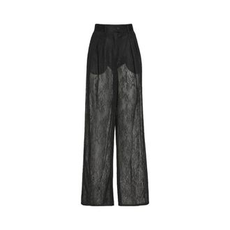 Simona Corsellini Weite Hosen - - Trousers - Damen - Schwarzk - XS