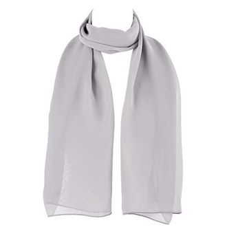 Hat To Socks Foulard en Mousseline pour les Femmes (Gris)