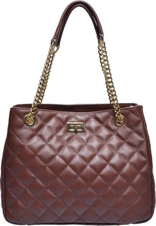 Isabella Rhea Kastanienbraun Rindsledertasche