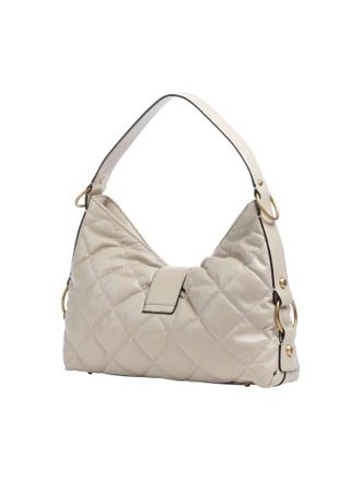 Guess Womens Shoulder Bag Bone Polyurethane - Shoulder-Bags