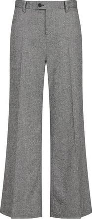 Closed Pantalon droit en laine vierge m&eacute;lang&eacute;e