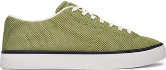 Tommy Hilfiger Sneakers aus Stoff Tommy Hilfiger Harlem Core Ii Seasonal Textile FM0FM05820 Gr&uuml;n