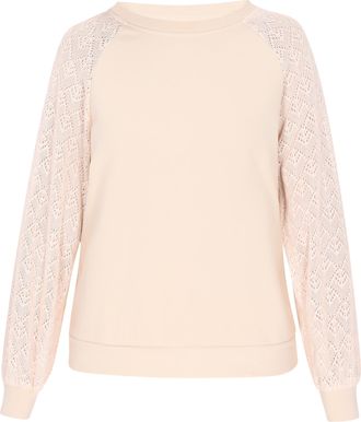 Usha Sweatshirt Frauen Beige Grau
