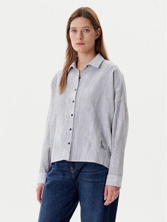 Mustang Jeans Mustang Hemd Ruby 1016577 Blau Loose Fit