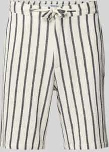 Selected Regular Fit Bermudas mit Strukturmuster Modell BRODY