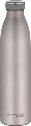 Thermocafé by Thermos TC BOTTLE rose mat 0,75l, Isolierflasche aus Edelstahl, kohlensäurefest, 12h heiß 24h kalt, Auslaufsicher, für Schule, Unterwegs & Büro