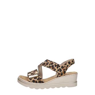 Rieker Femme, Chaussures, Brun, Taille: 37 EU Sandalen Plat
