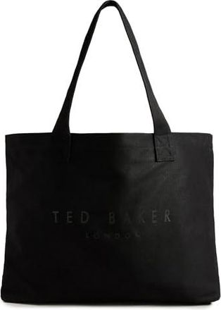 Ted Baker Lukkee Canvas Beach Bag, Sac de Plage Homme, Noir, Taille Unique