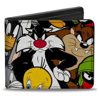 Buckle Down Herren Bifold Wallet Looney Tunes Reisezubeh&ouml;r-Bi-Fold-Brieftasche, braun, 4.0 x 3.5