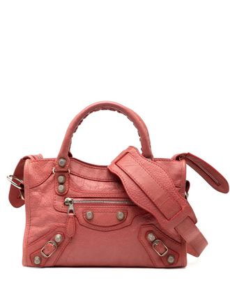 Balenciaga mini sac &agrave; bandouli&egrave;re Motorcross City Giant 21 (2013) - Rouge