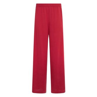 Fabiana Filippi Femme, Pantalons, Rouge, Taille: 42 FR Pantalons