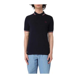 Fred Perry Polo Shirts - - Tops - Herren - Blau - S
