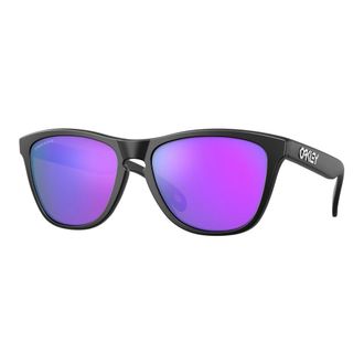 Oakley Homme, Accessoires, Noir, Taille: 55 MM Lunettes de soleil sportives avec verres polaris&eacute;s