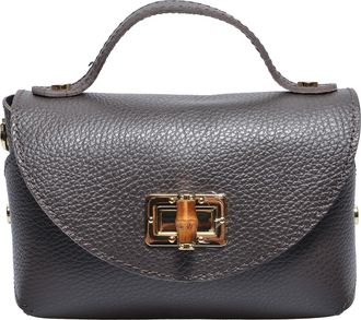 Anna Luchini Kastanienbraun Rindsledertasche