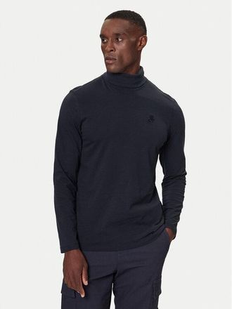 Karl Lagerfeld Rollkragenpullover 755023 554226 Dunkelblau Regular Fit