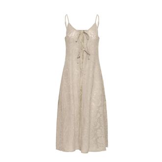 Ichi Ichi, Damen, Kleider, Beige, XLGr&ouml;&szlig;e