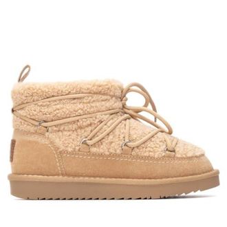 Xti Bottines Femme Beige - Chaussures confortables et polyvalentes - Mode d&eacute;contract&eacute;e - Mod&egrave;le 14472801 (Taille36)