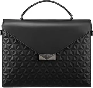 S.T. Dupont Porte document Apex en cuir