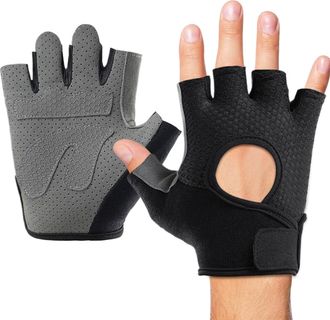 Generic Fitnesshandschuhe | 1 Paar Handschuhe f&uuml;r Krafttraining und Fitnessstudio | Trainingsausr&uuml;stung, Sportschutz f&uuml;r Klettern, Rudern, Radfahren und Wande