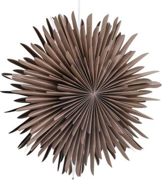 Paris Prix Lampe Suspension Design Selen 46cm Marron