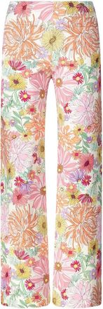 Seductive Stoffhose Kimberly mit Blumenmuster