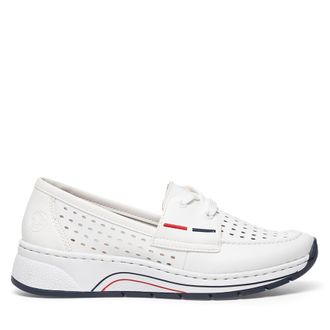 Rieker Halbschuhe Rieker N6557-80 Wei&szlig;